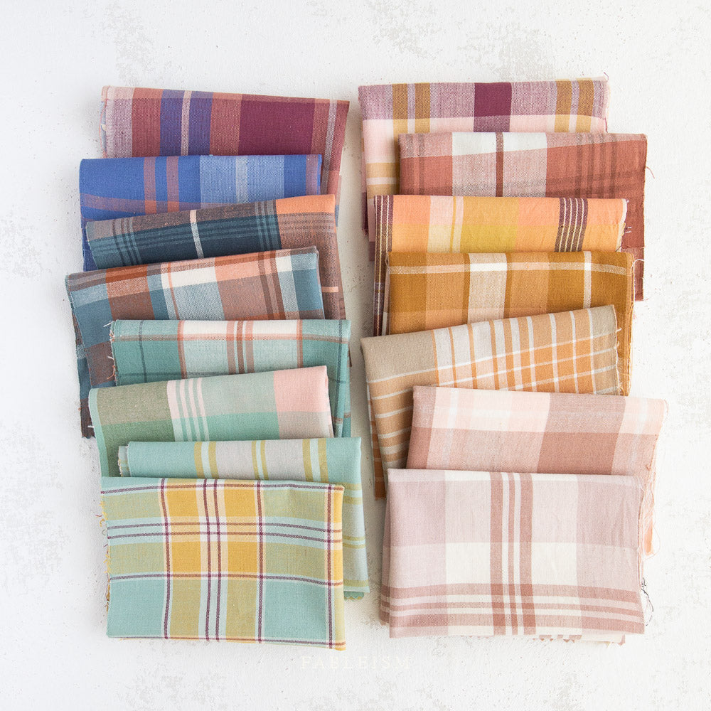 Arcade Wovens | yarn-dyed plaid | Fableism Supply co. – Global Fiber Shop
